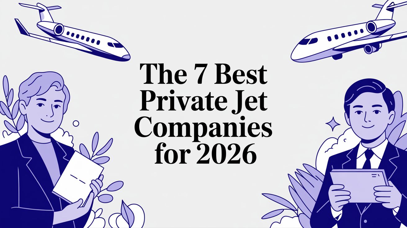 The 7 Best Private Jet Companies for 2026
